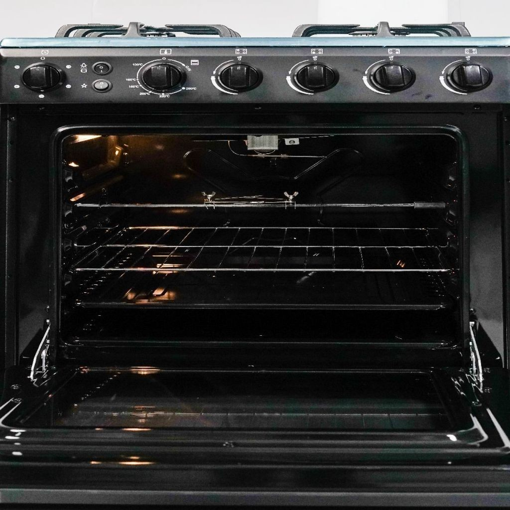 Surprisingly Friendly Midea 4-Burner Black Gas Range 60 cm with Pulse ...